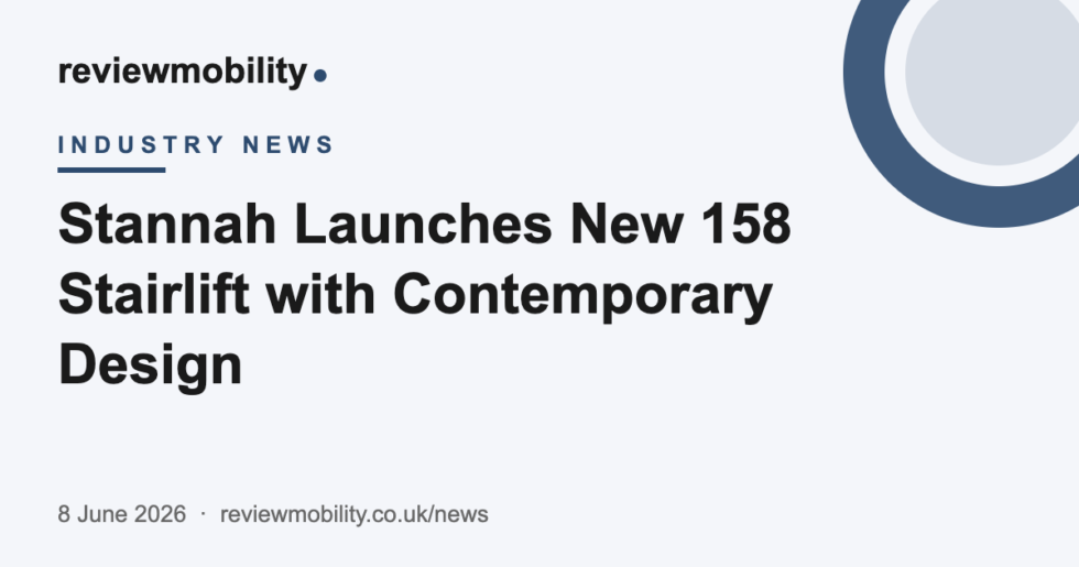 Stannah Launches New 158 Stairlift with Contemporary Design | Review ...